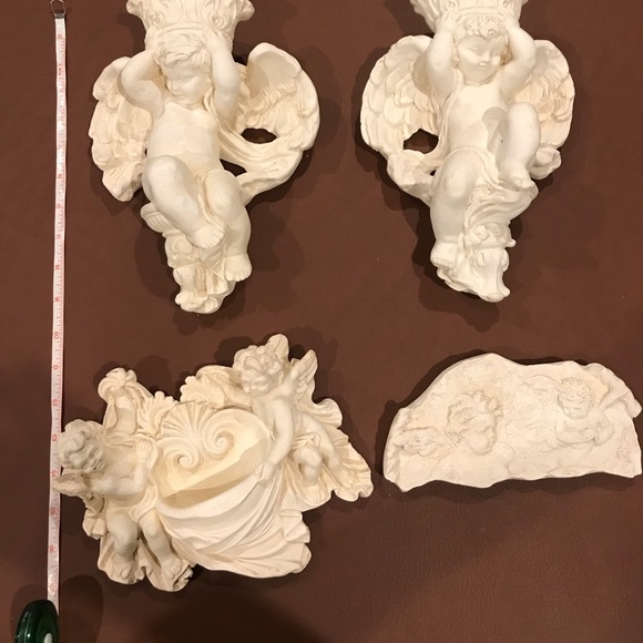 Accents | Ceramic Wall Cherubs | Poshmark